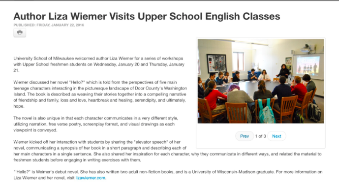 News - Liza Wiemer